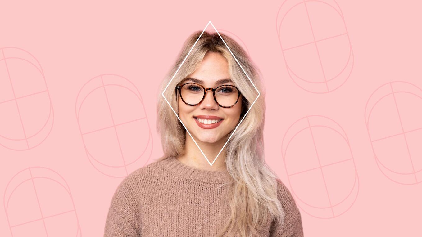 Glasses For Diamond Shaped Faces Yesglasses