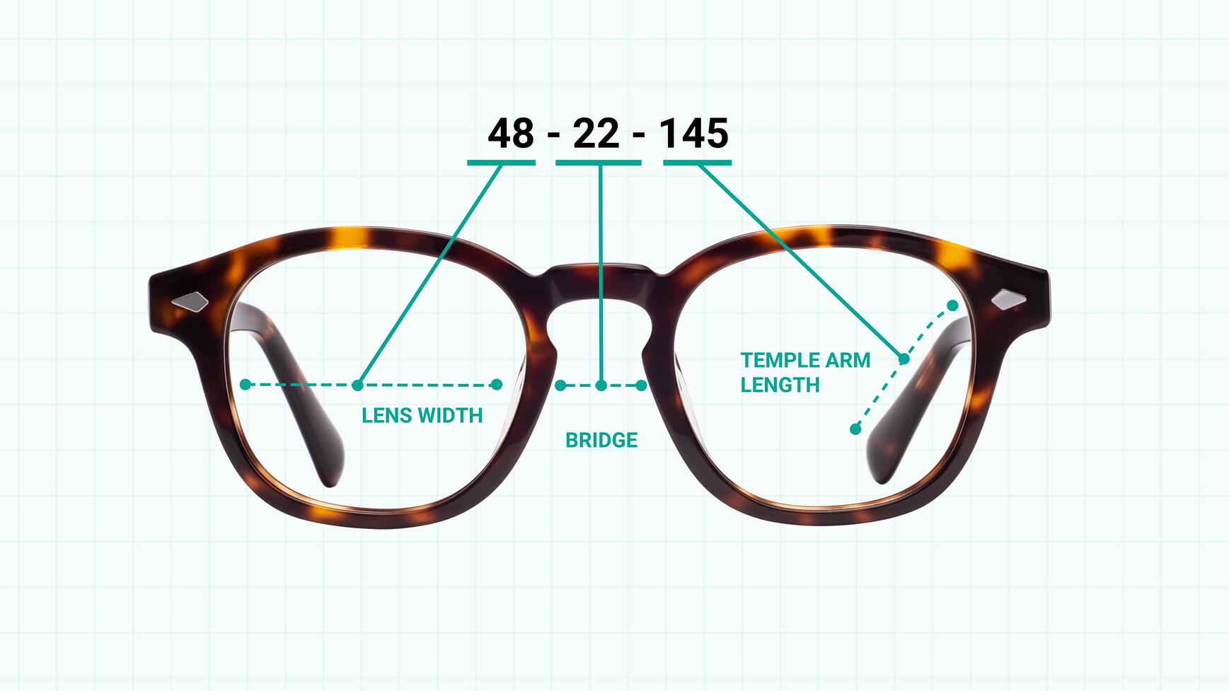Glasses Measurements: Finding Your Frame Size | Yesglasses