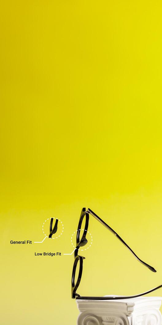 Low-Bridge Asian Fit Glasses & Frames | Yesglasses