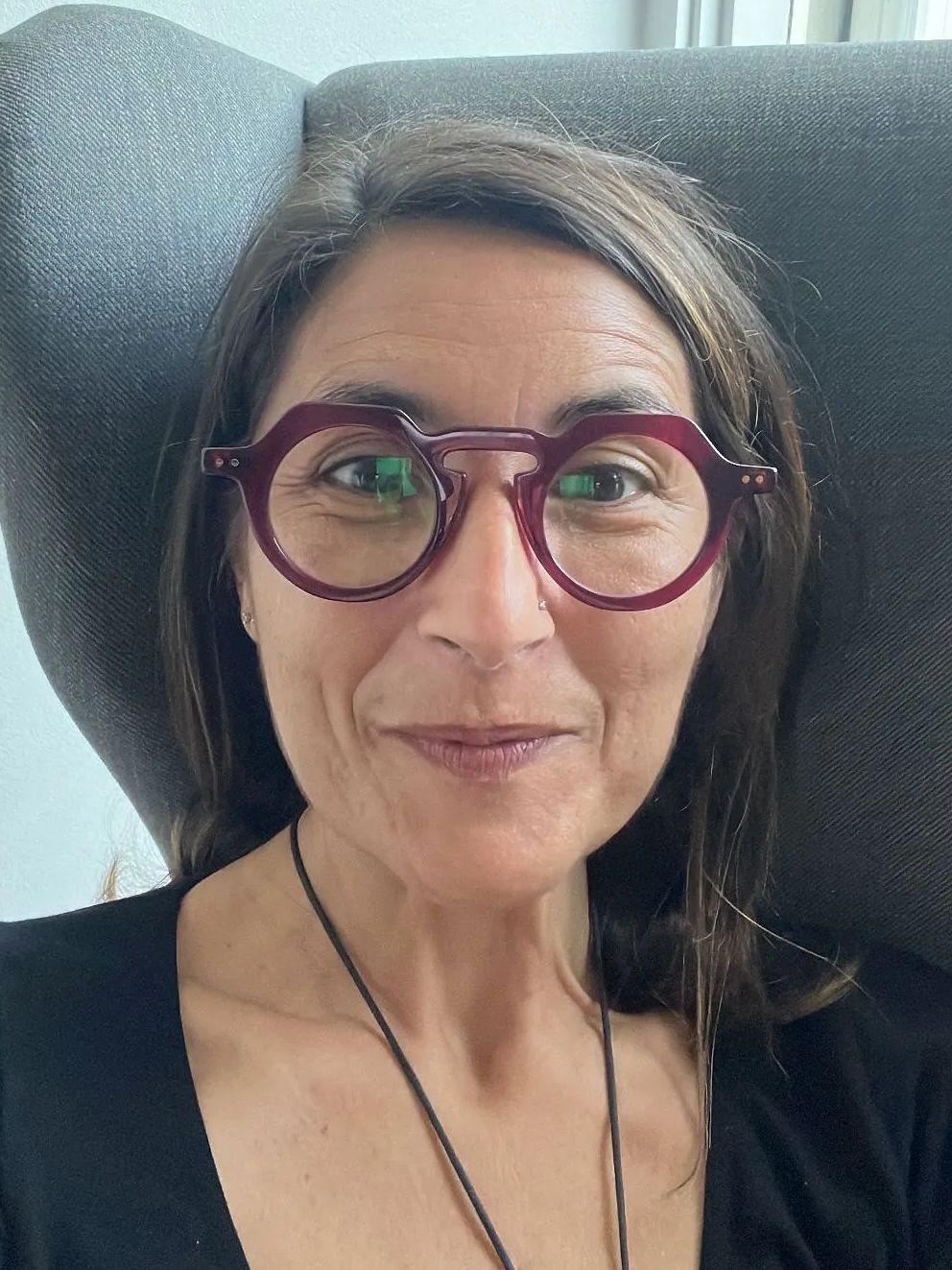 Neon Yellow Keyhole Bridge Retro-Vintage Round Eyeglasses - Arbor