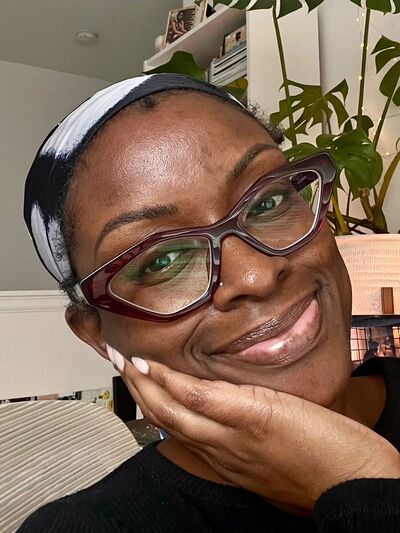Wine Geek-Chic Acetate Geometric Eyeglasses - Riley