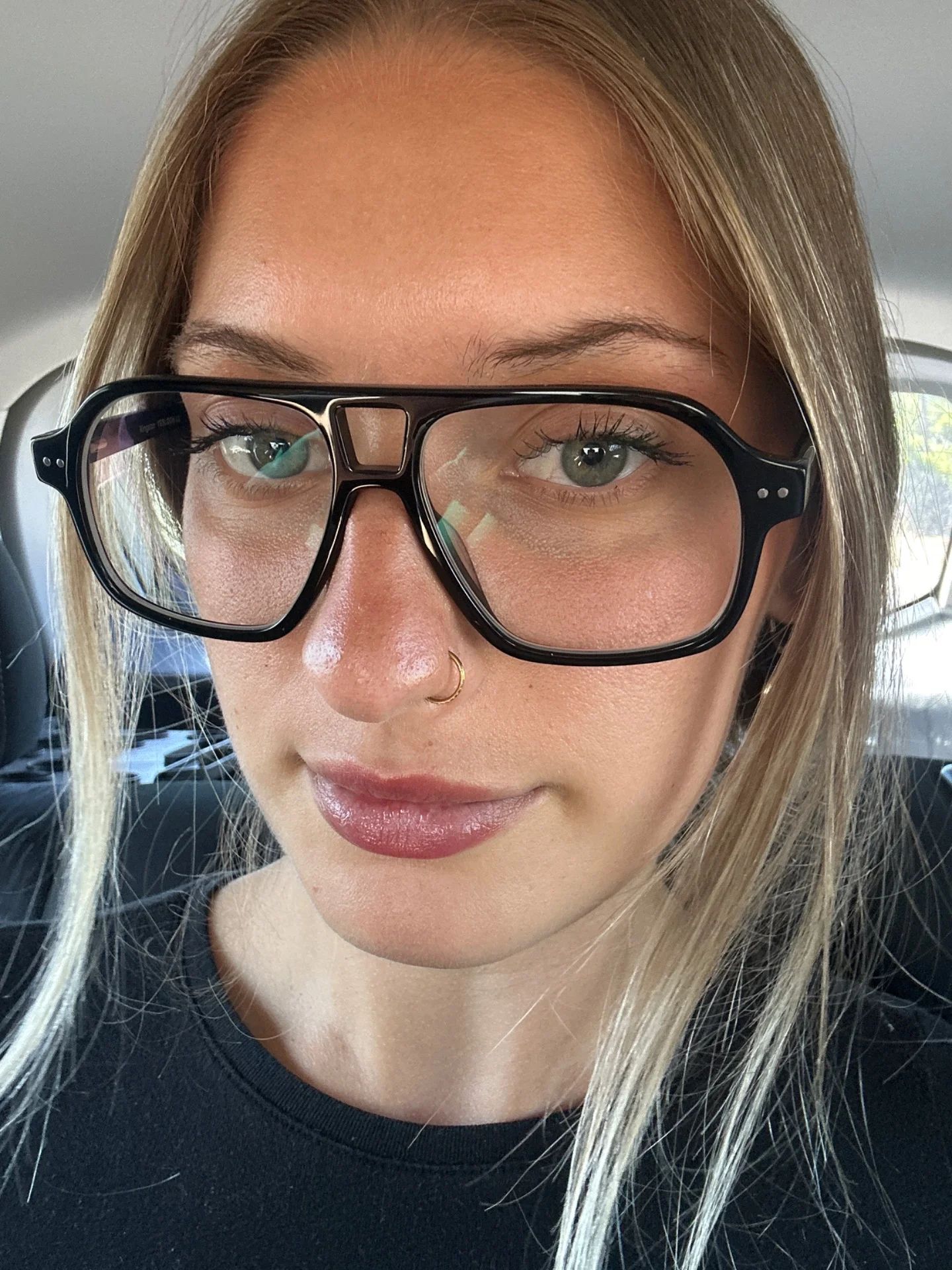 Tortoise Grandpa Oversized Aviator Eyeglasses - Kingston