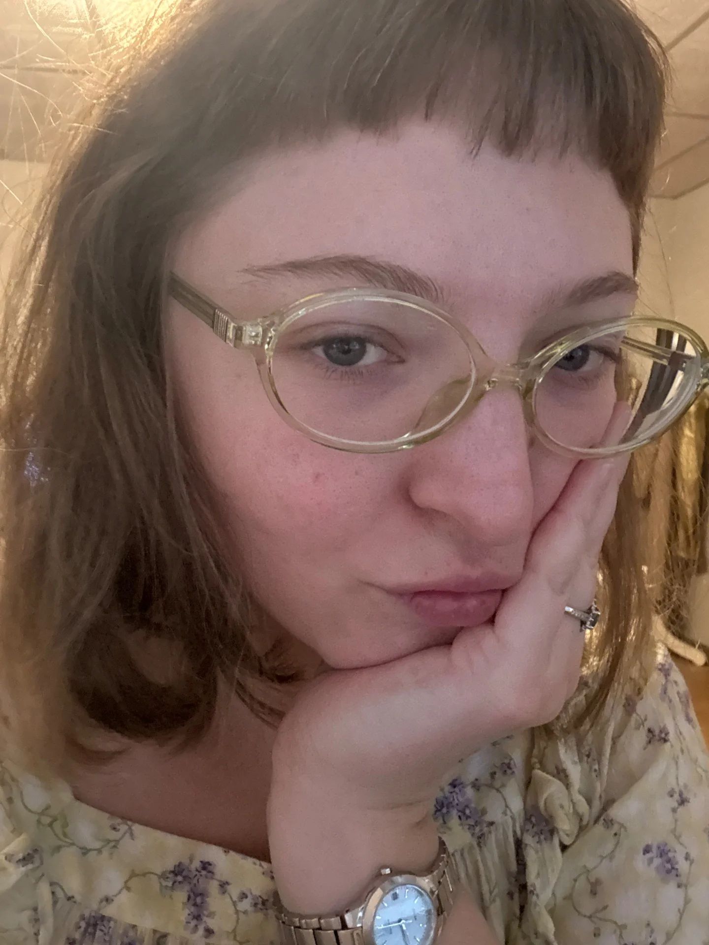 Tortoise Hipster TR90 Oval Eyeglasses - Ubell